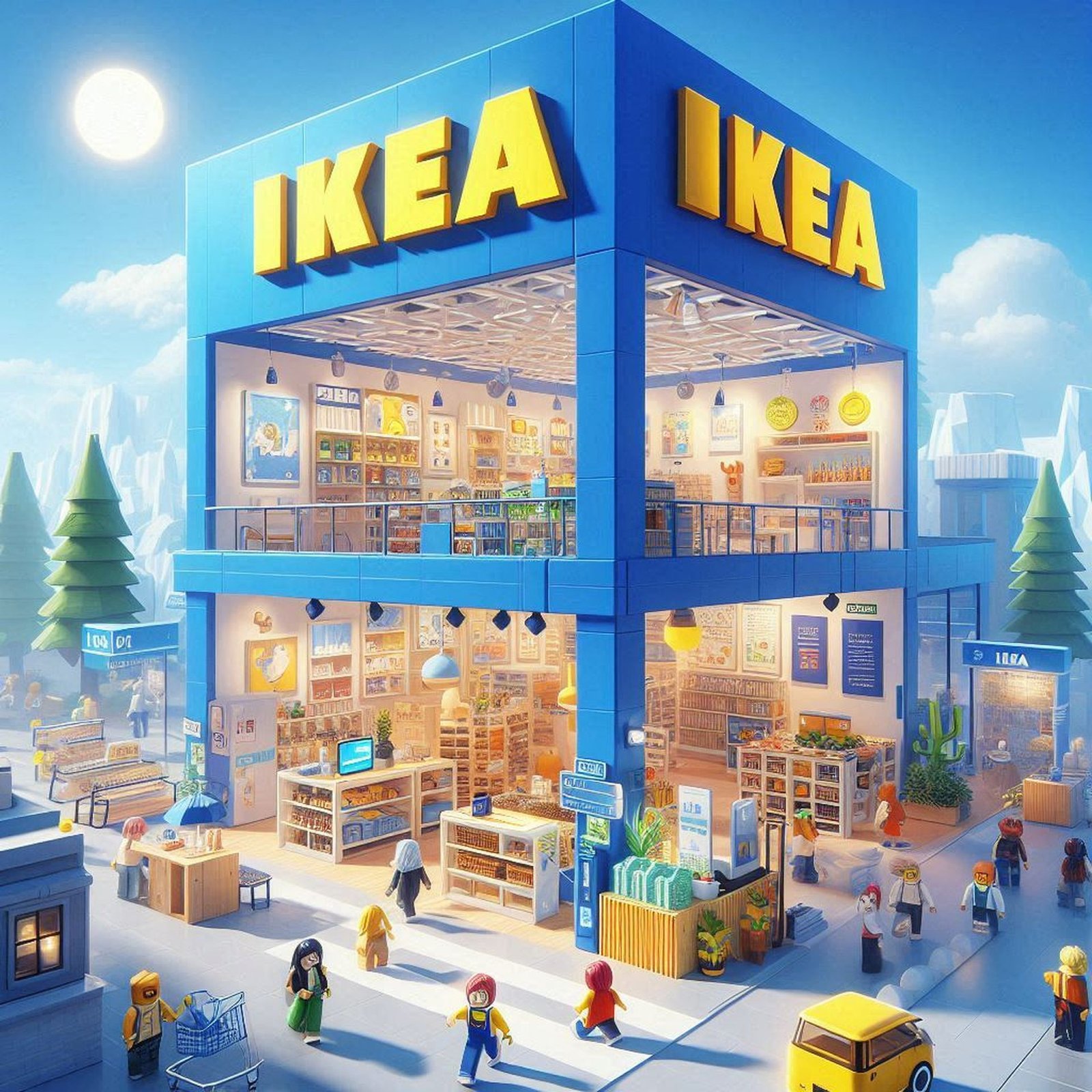 Las Tiendas Virtuales de IKEA y Mango en Roblox - Alejandrofederico